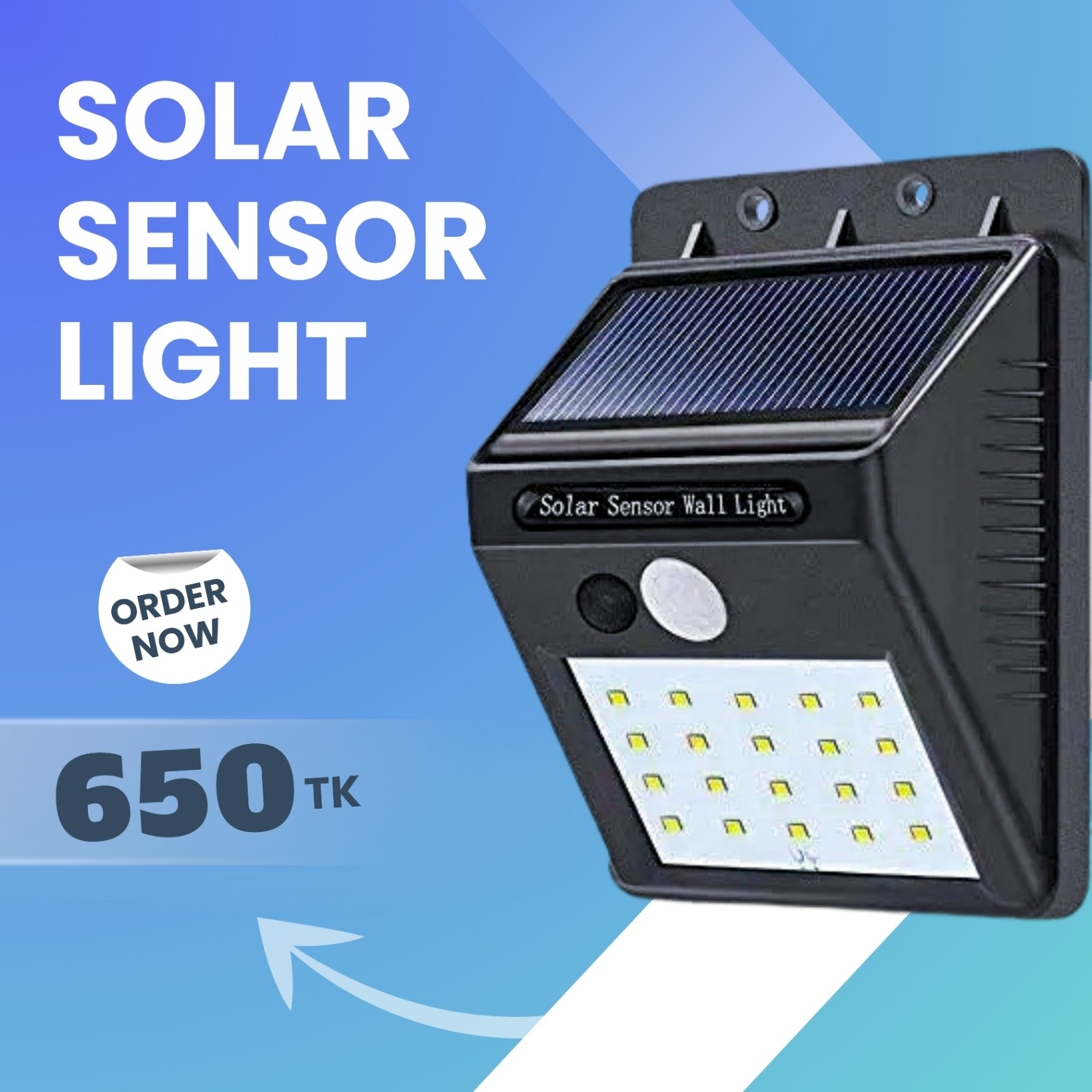 solar sensor light – Happiness Gift